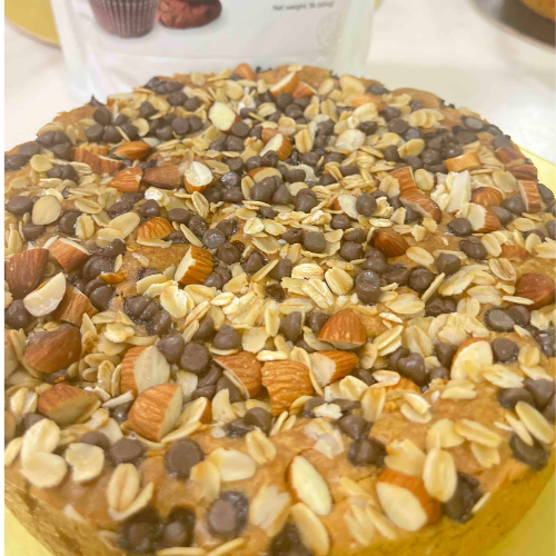 Millet Oats Choco Chip Tea Cake | Healthy Eggless Baking Recipe – NIHKAN